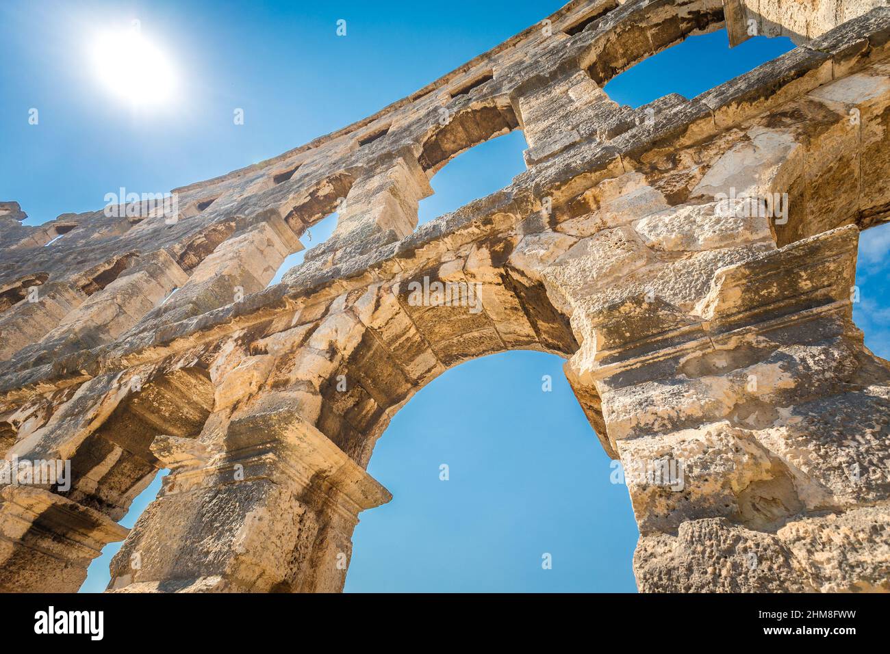 Roman arena amphitheater hi-res stock photography and images - Alamy