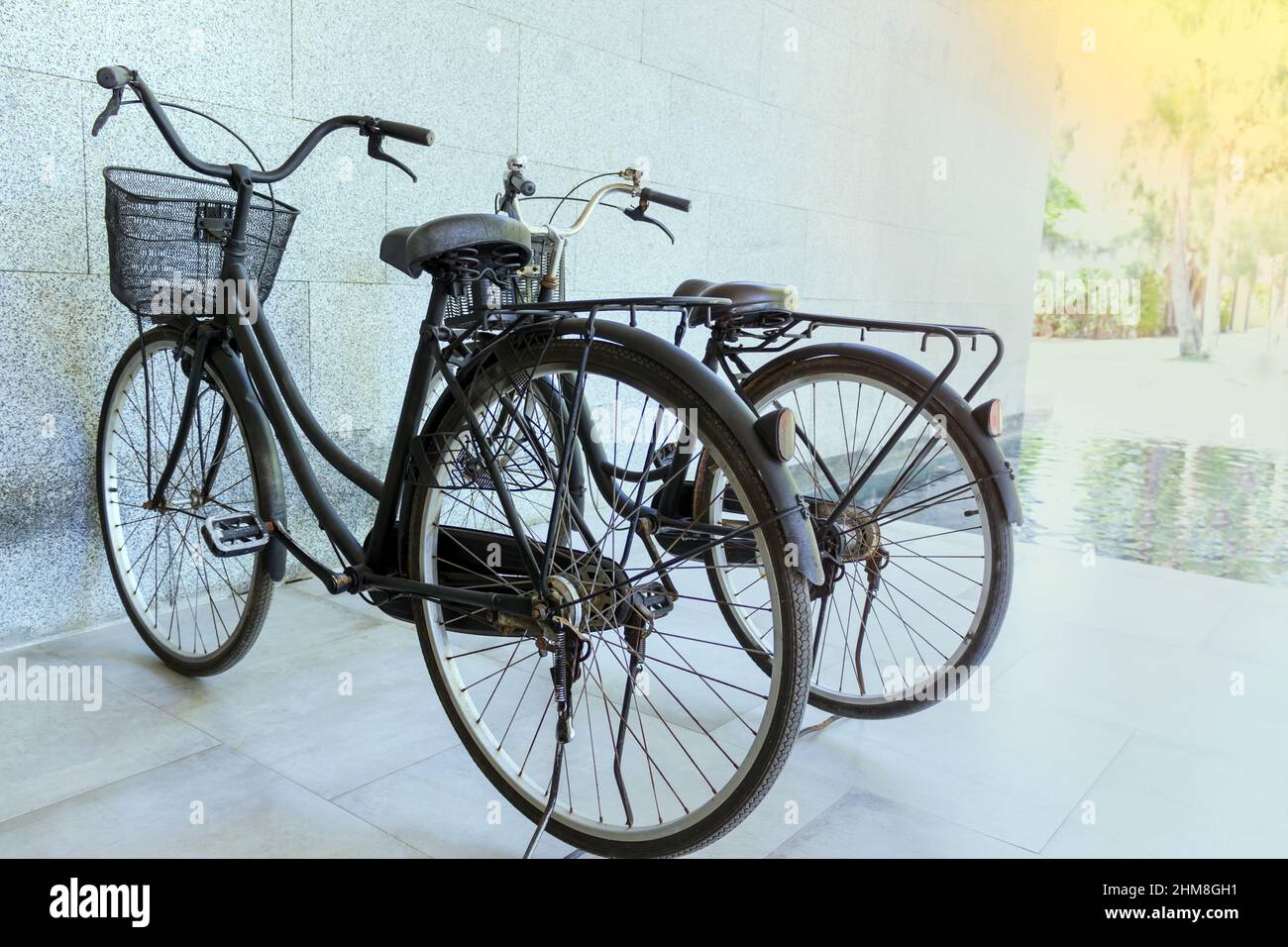 Rustic bikes hi-res stock photography and images - Alamy