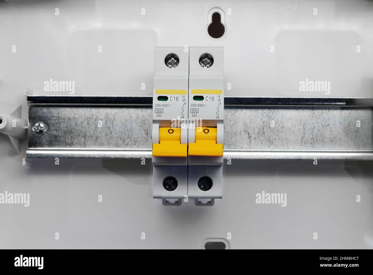 Din rail hi-res stock photography and images - Alamy