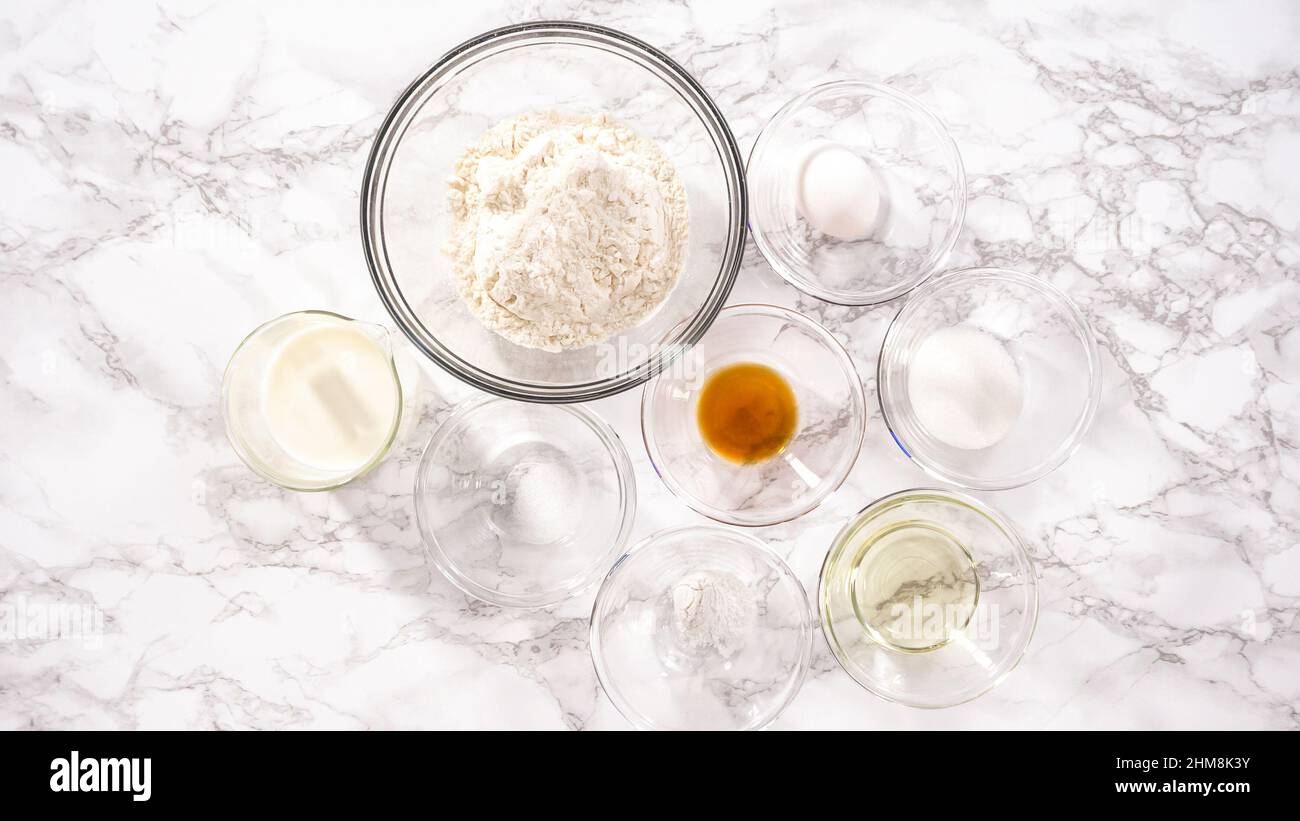 Step step ingredients on counter hi-res stock photography and images ...