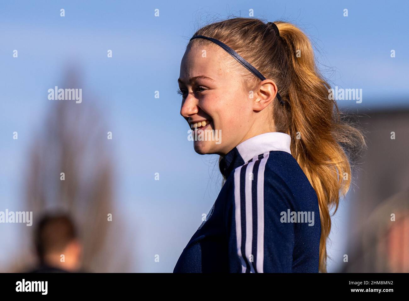 Rotterdam - (l-r) Kim Hendriks of Feyenoord Vrouwen 1 during the ...