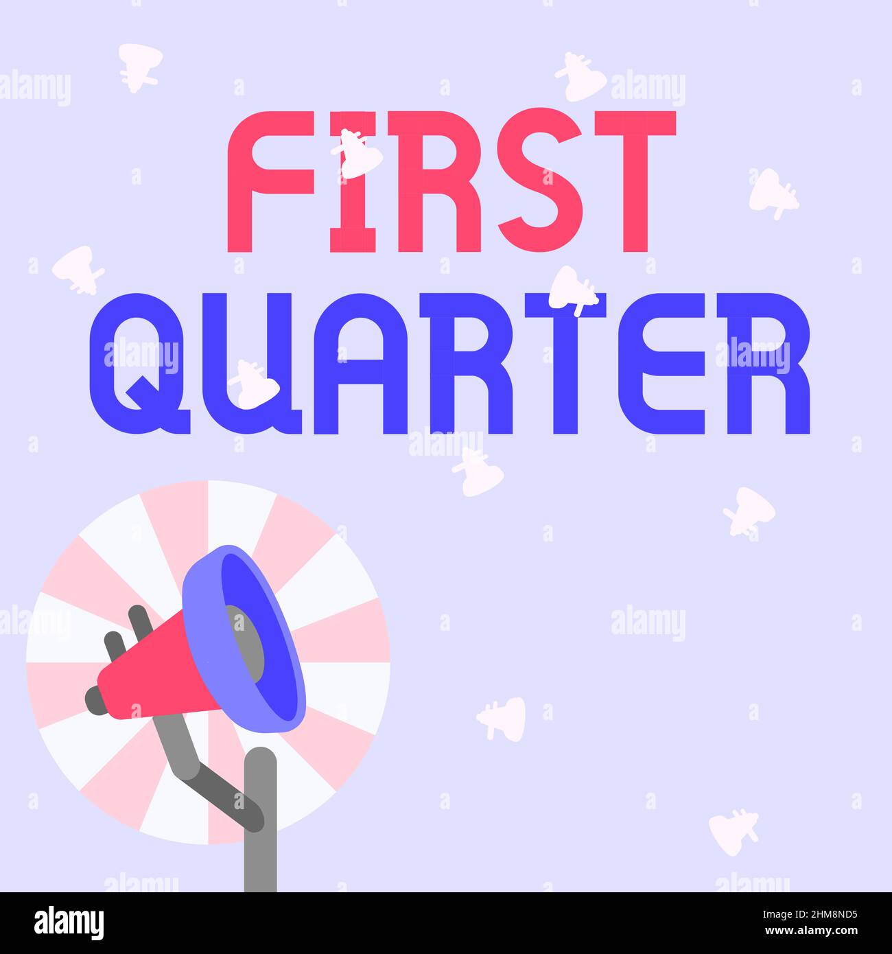 Writing displaying text First Quarter. Conceptual photo one of the ...