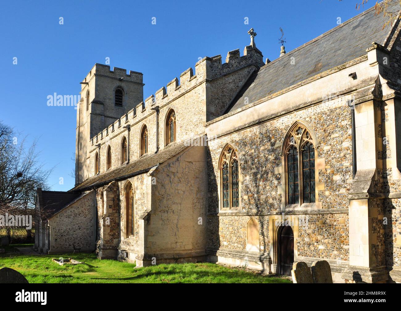 All Saints' Parish Church, Harston, Cambridgeshire, England, UK Stock ...