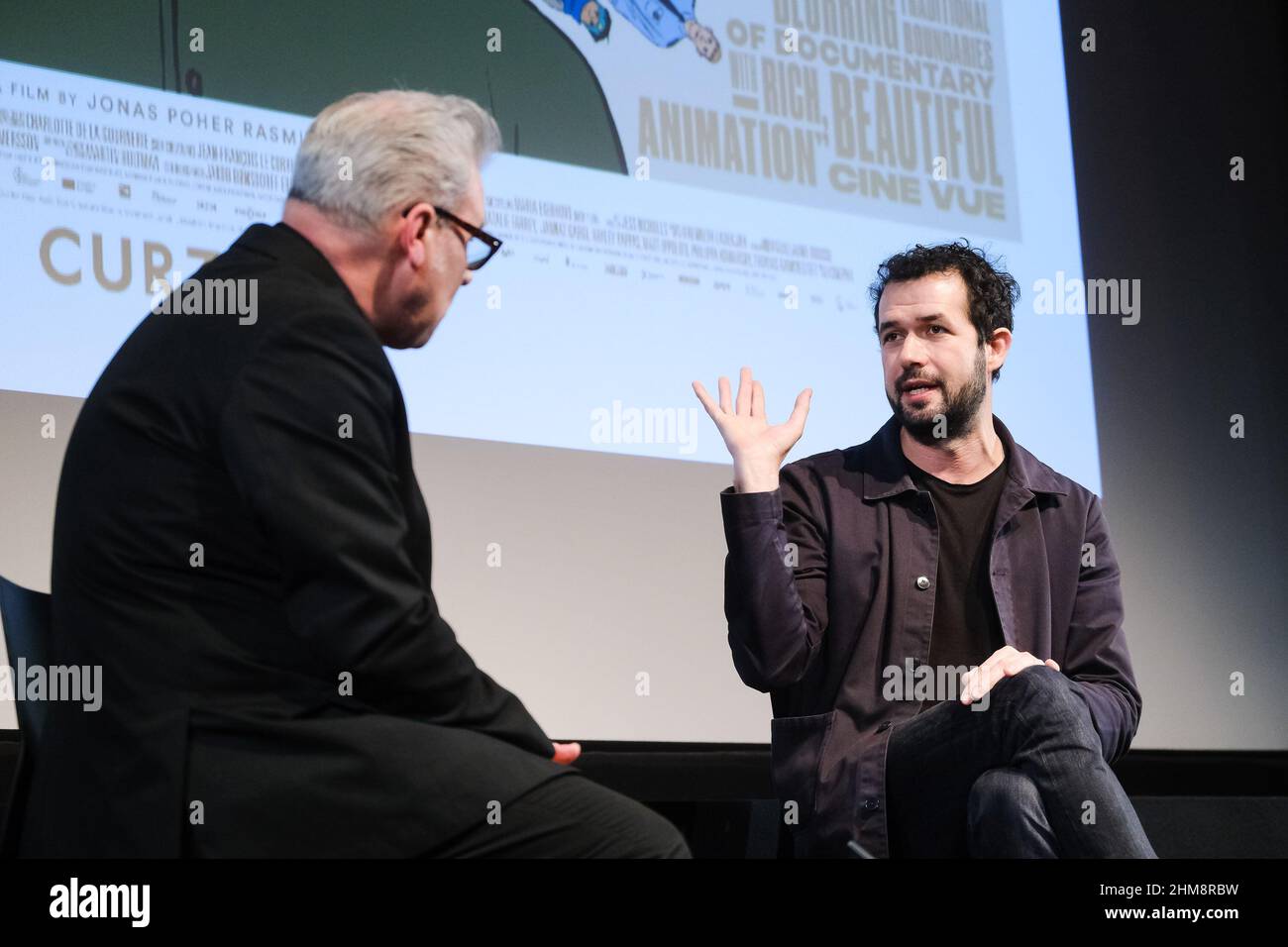 Jonas poher rasmussen and mark kermode hi-res stock photography and ...