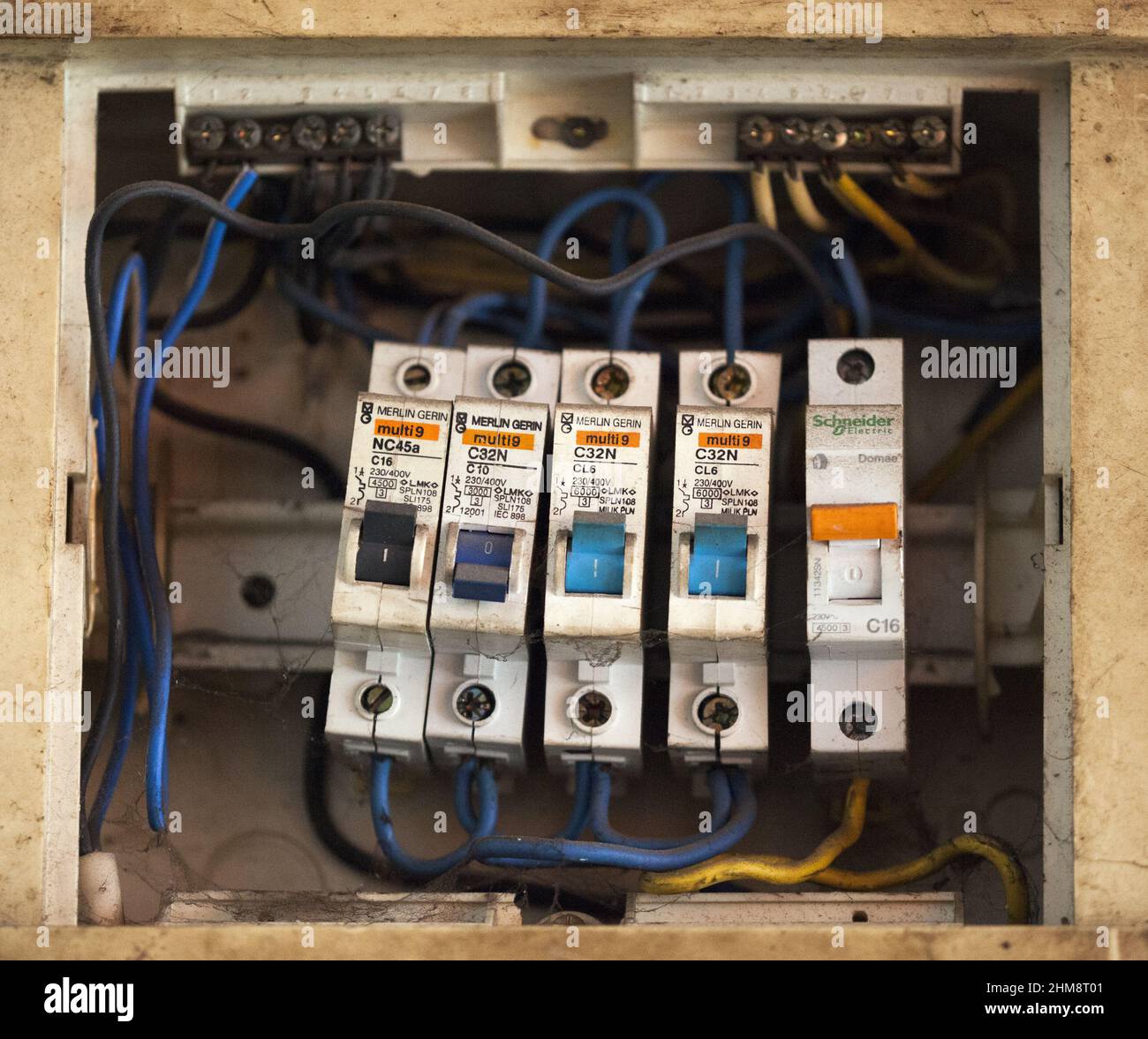 Mcb box hi-res stock photography and images - Alamy