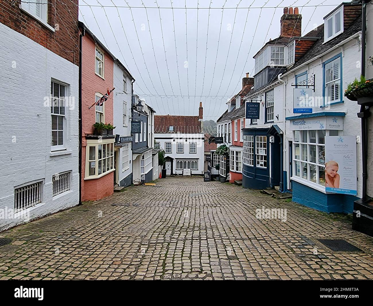 Lymington Old Town in the New Forest, Hampshire Stock Photo - Alamy