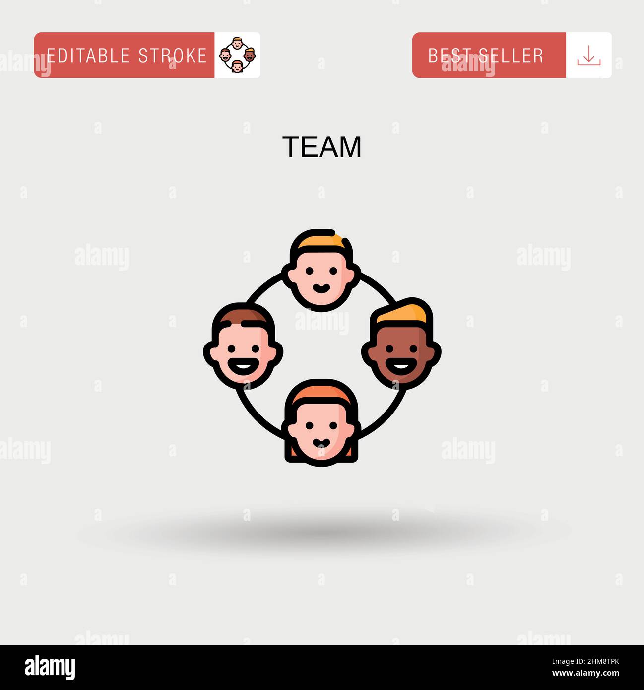 Pile hands business people teamwork team Stock Vector Images - Alamy