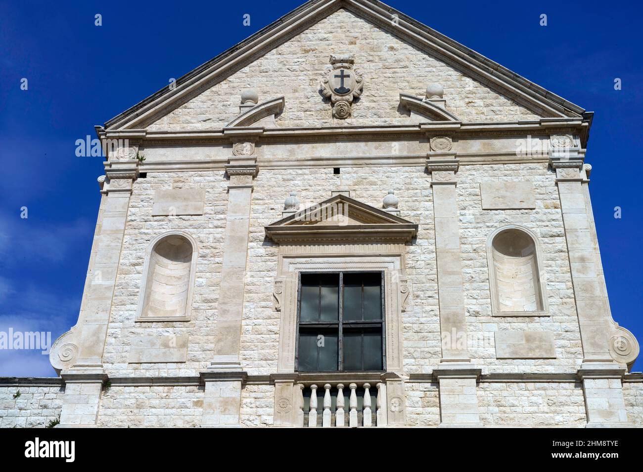 Bitonto, historic city in Bari province, Apulia, Italy: facade of San ...