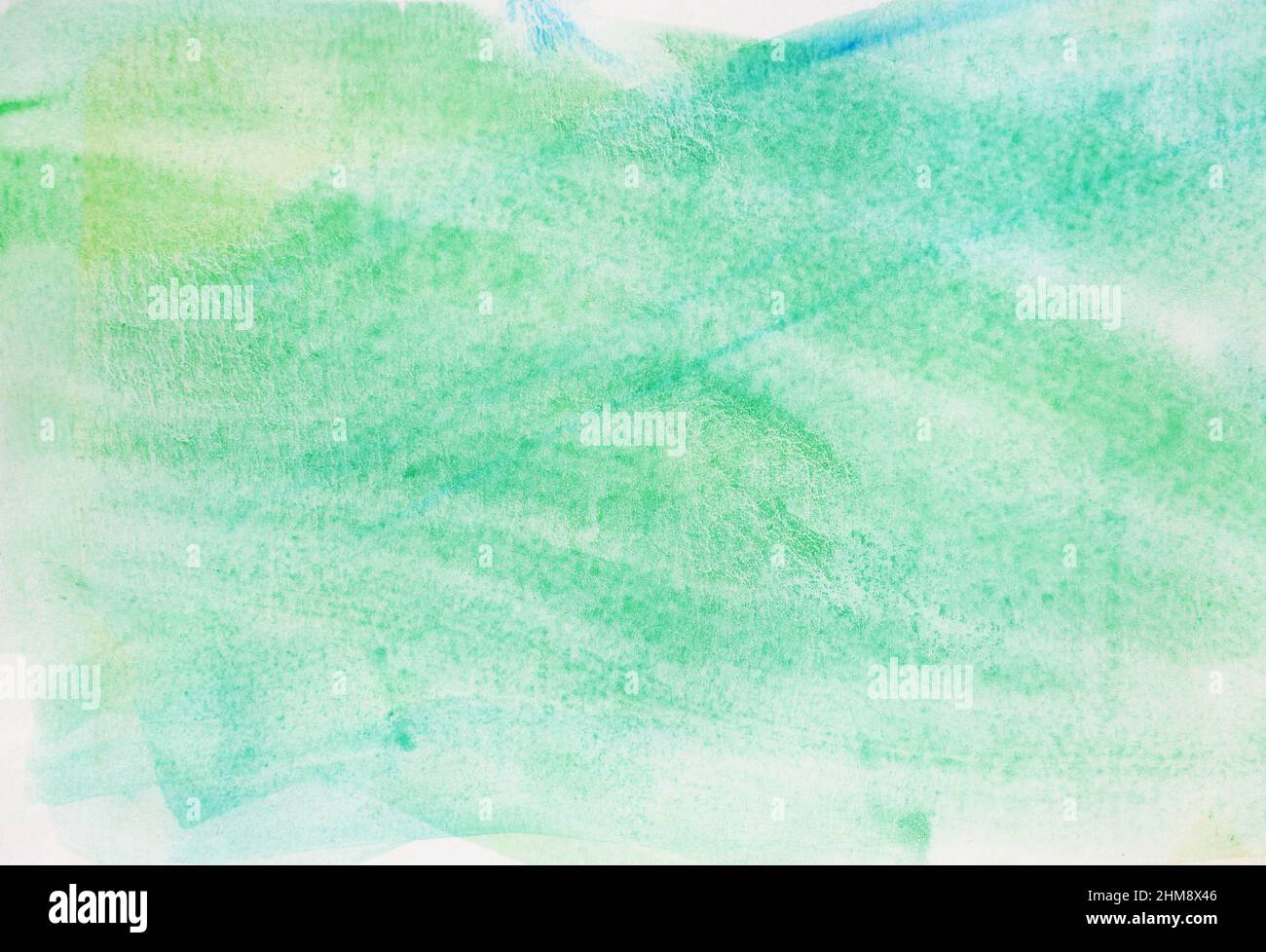 Abstract background and texture pattern blue and green color flow on ...
