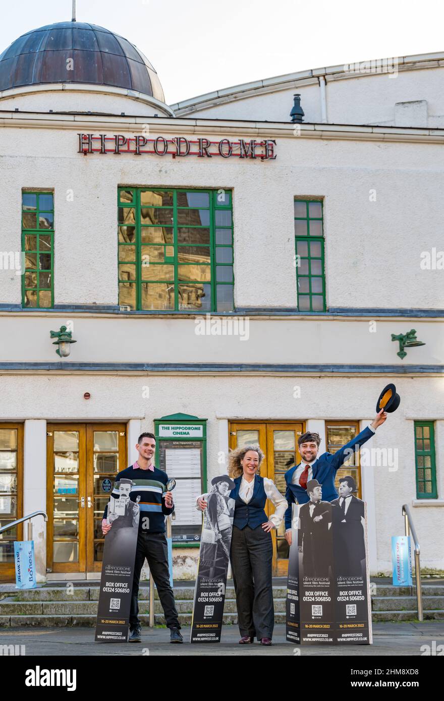 Hippodrome Cinema, Bo'Ness, Scotland, UK, 08 February 2022. Hippodrome ...