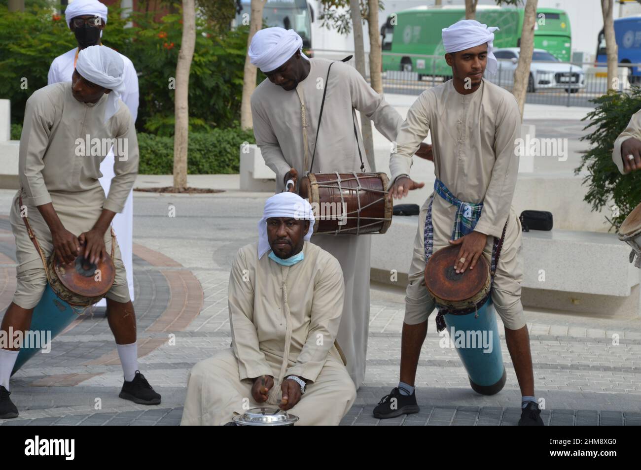Arab music and dance performance at the main site of Expo 2020 Dubai in ...