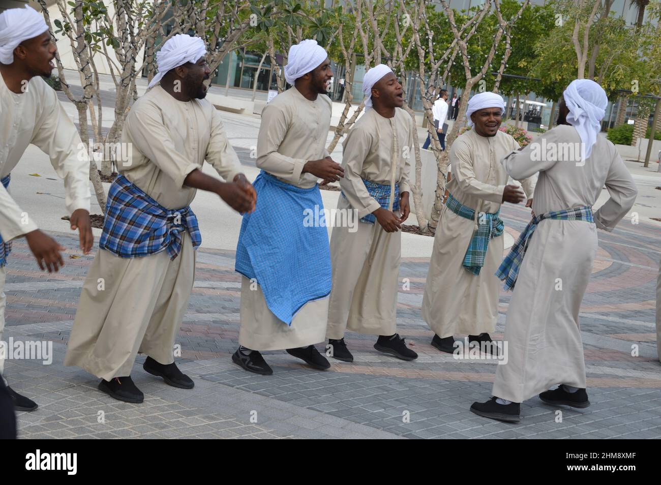 Arab music and dance performance at the main site of Expo 2020 Dubai in ...