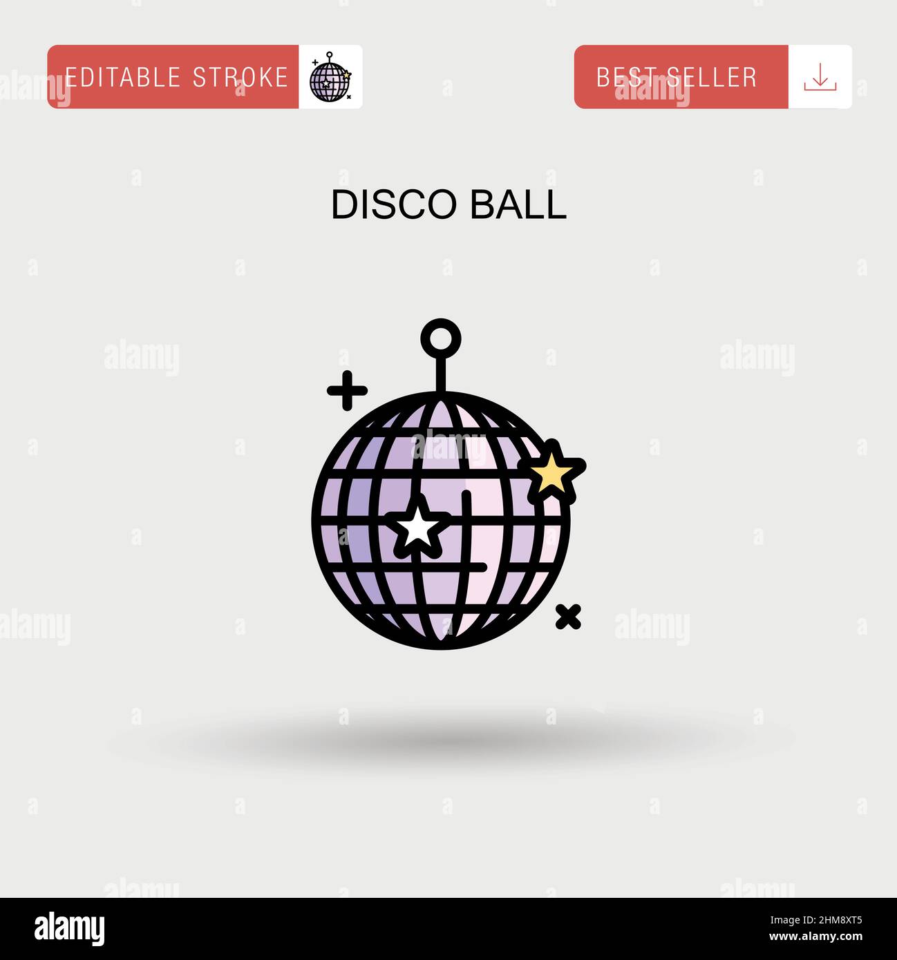 Abstract pink disco ball background hi-res stock photography and images ...