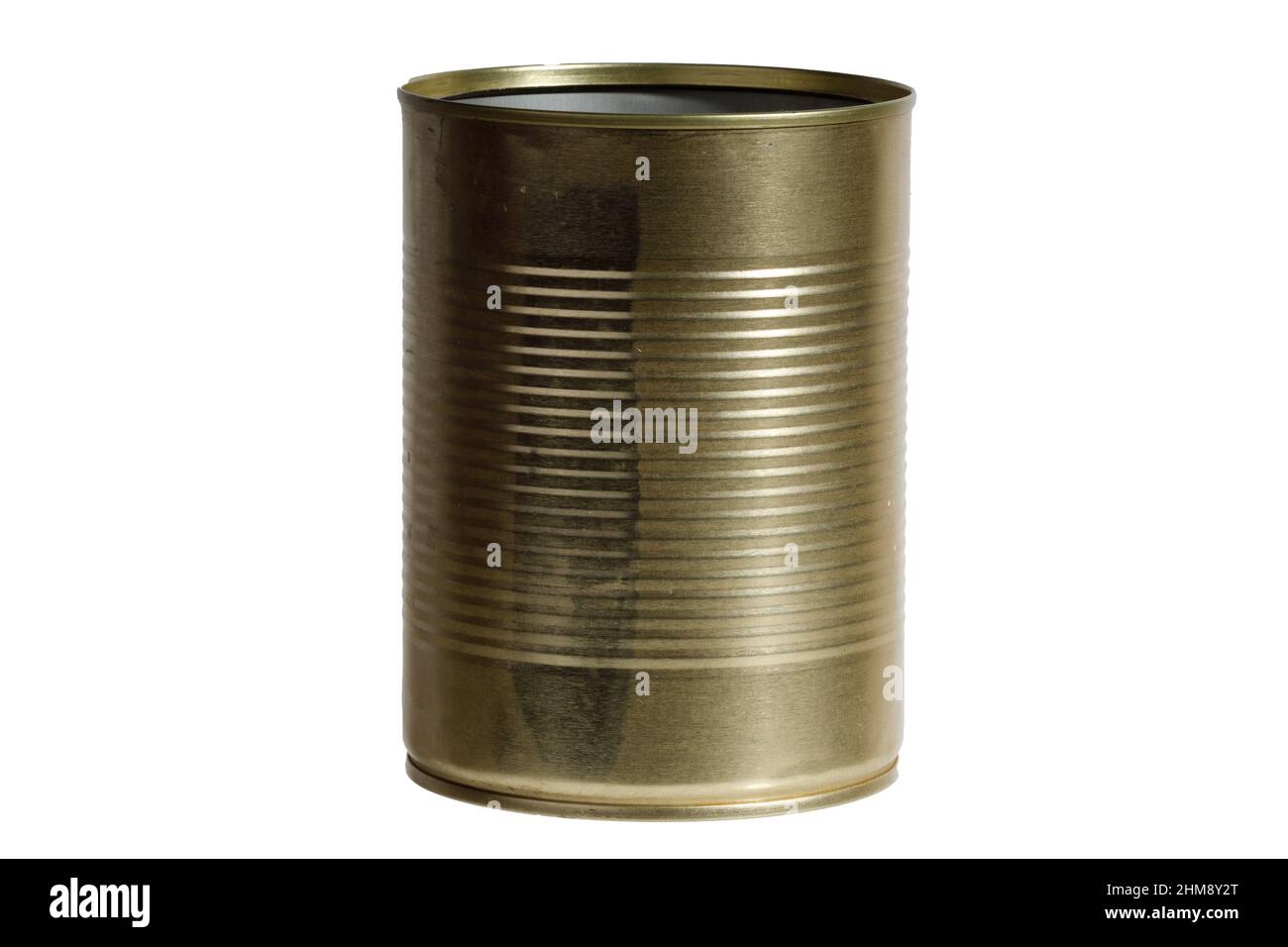 old aluminum can isolated on white background. High quality photo Stock ...