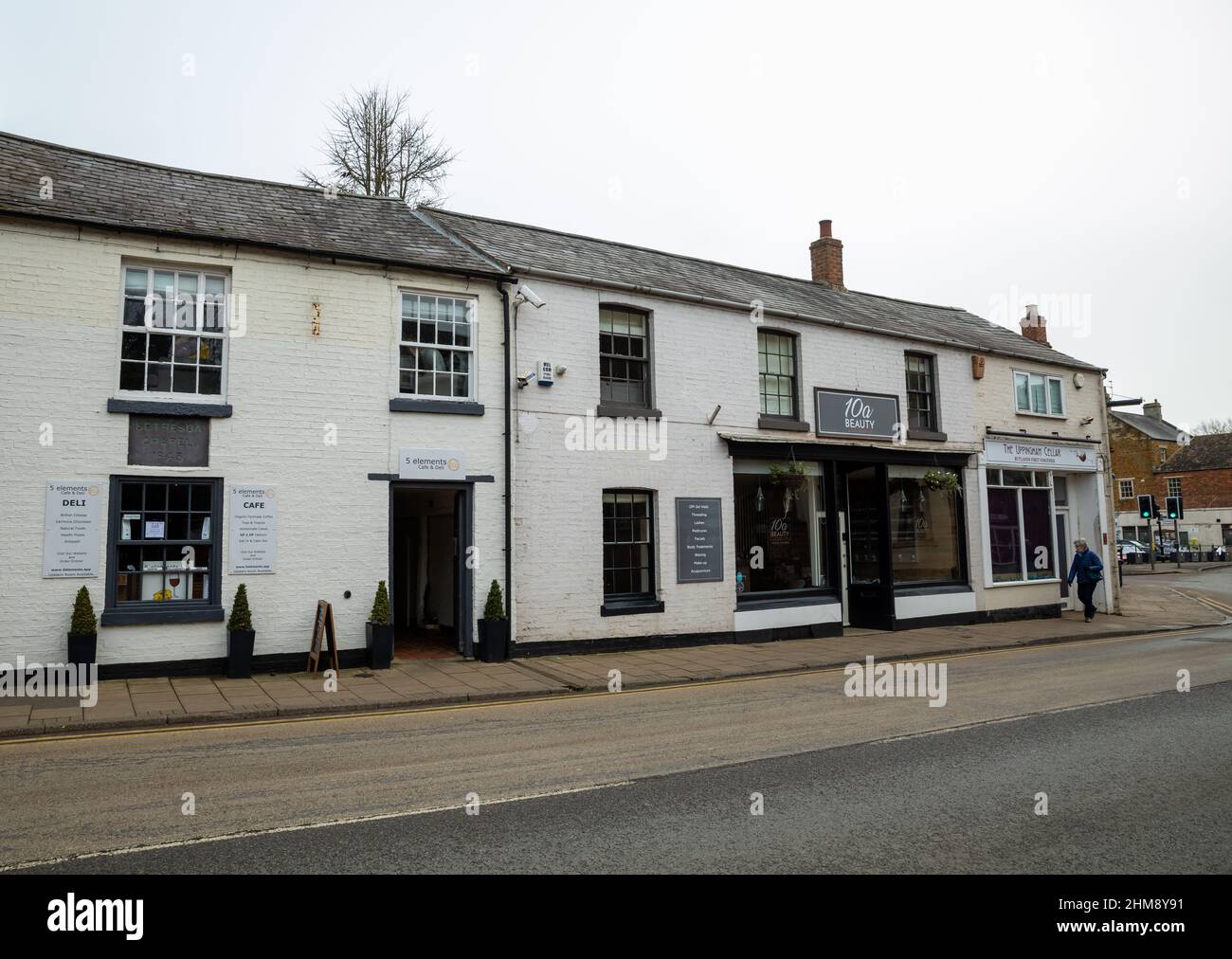 Restaurants in Uppingham, Rutland,UK Stock Photo - Alamy