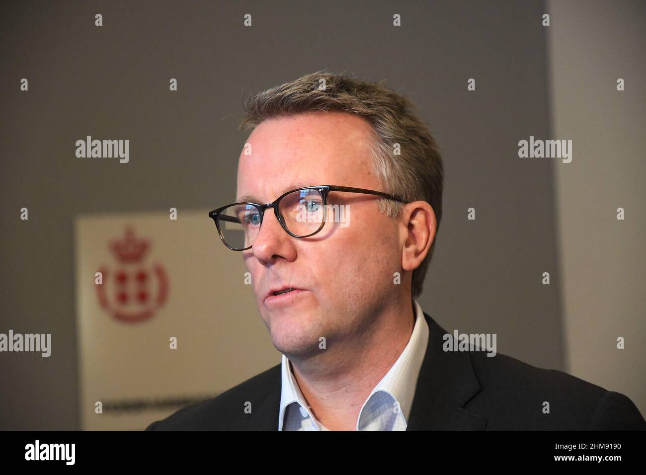 Copenhagen/Denmark./08 February 2022/. Denmark's new minister for ...
