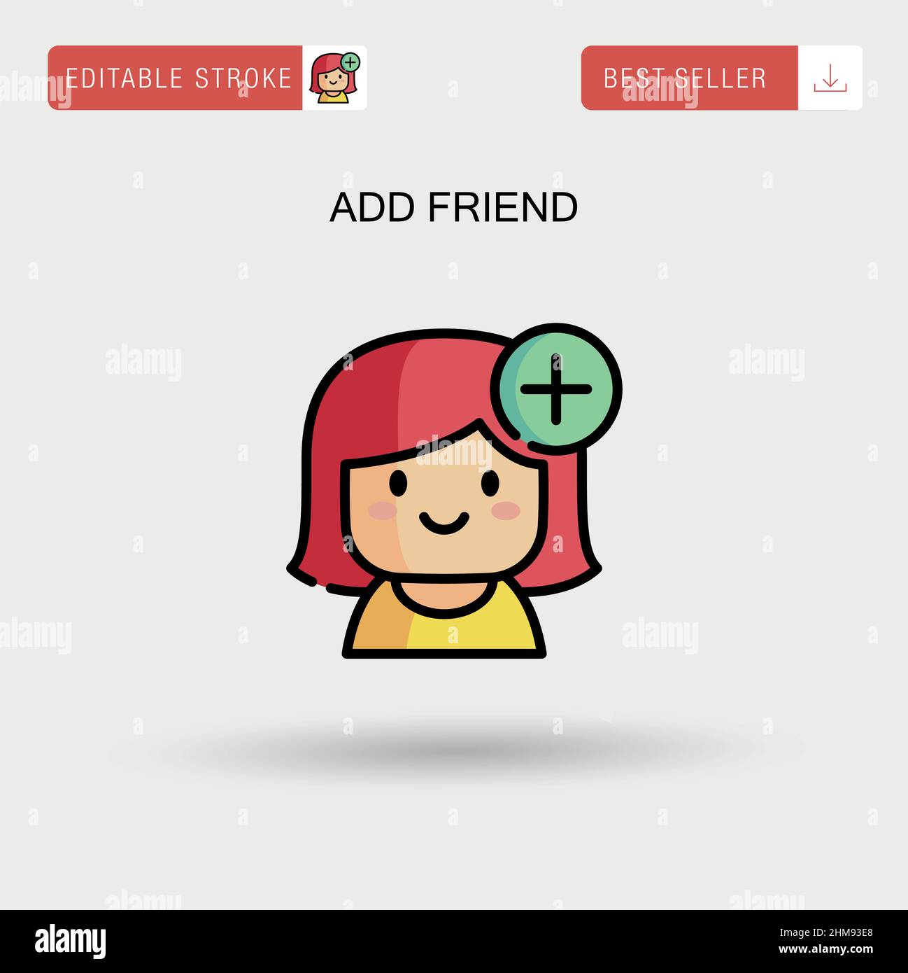 Friend web Stock Vector Images - Alamy