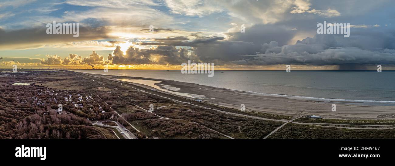 Kijkduin sunset hi-res stock photography and images - Alamy