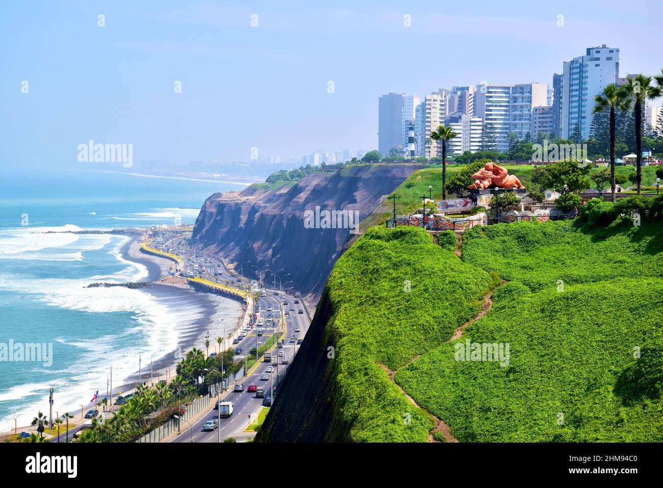 Lima coast aerial hi-res stock photography and images - Alamy