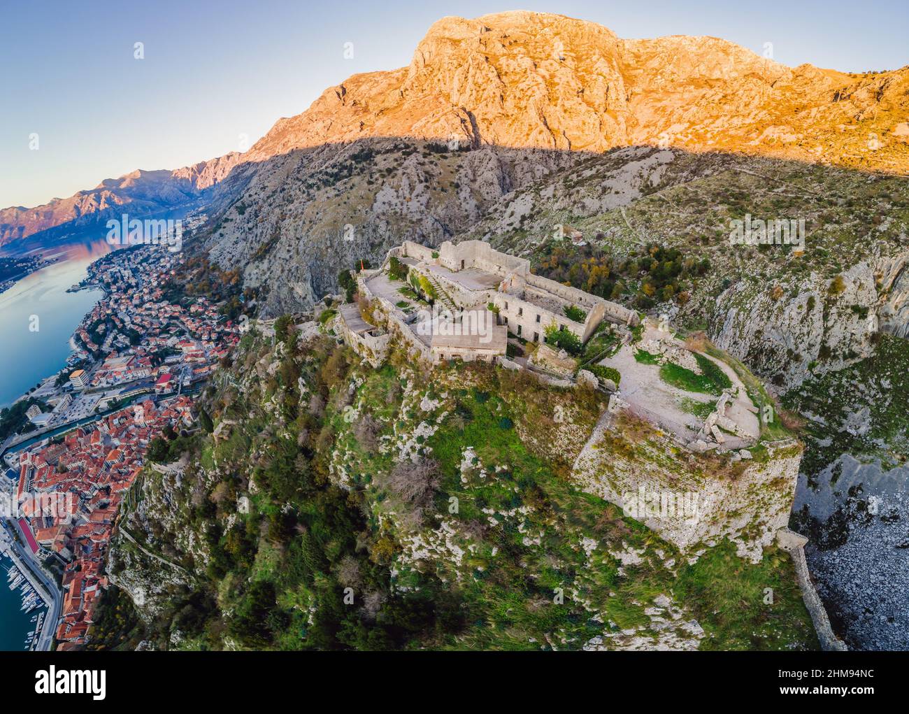 Ladder of kotor trail hi-res stock photography and images - Alamy