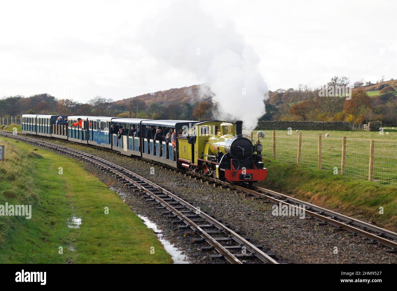 Ratty steam train hi-res stock photography and images - Alamy