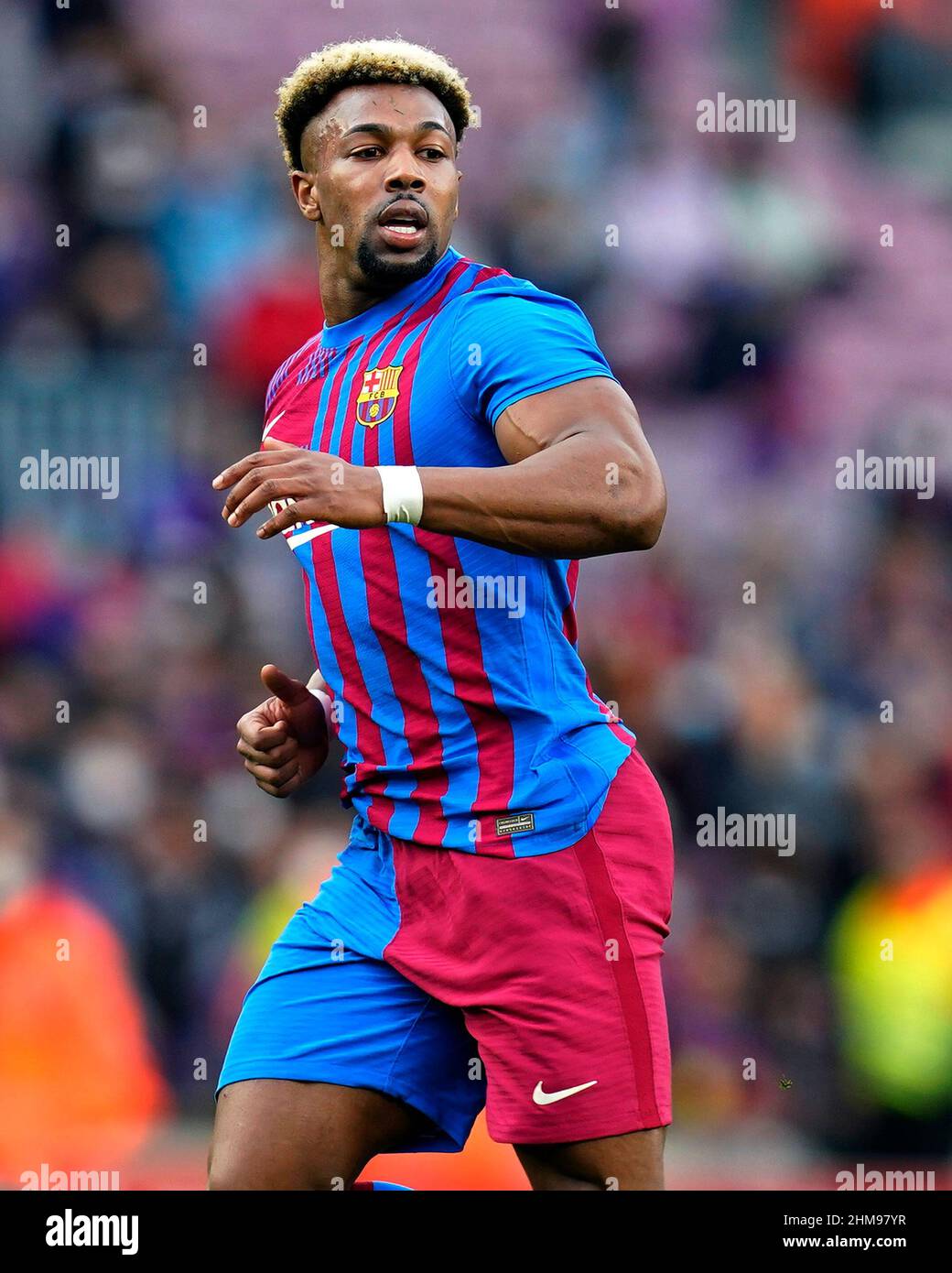 Adama Traore of FC Barcelona during the La Liga match between FC ...