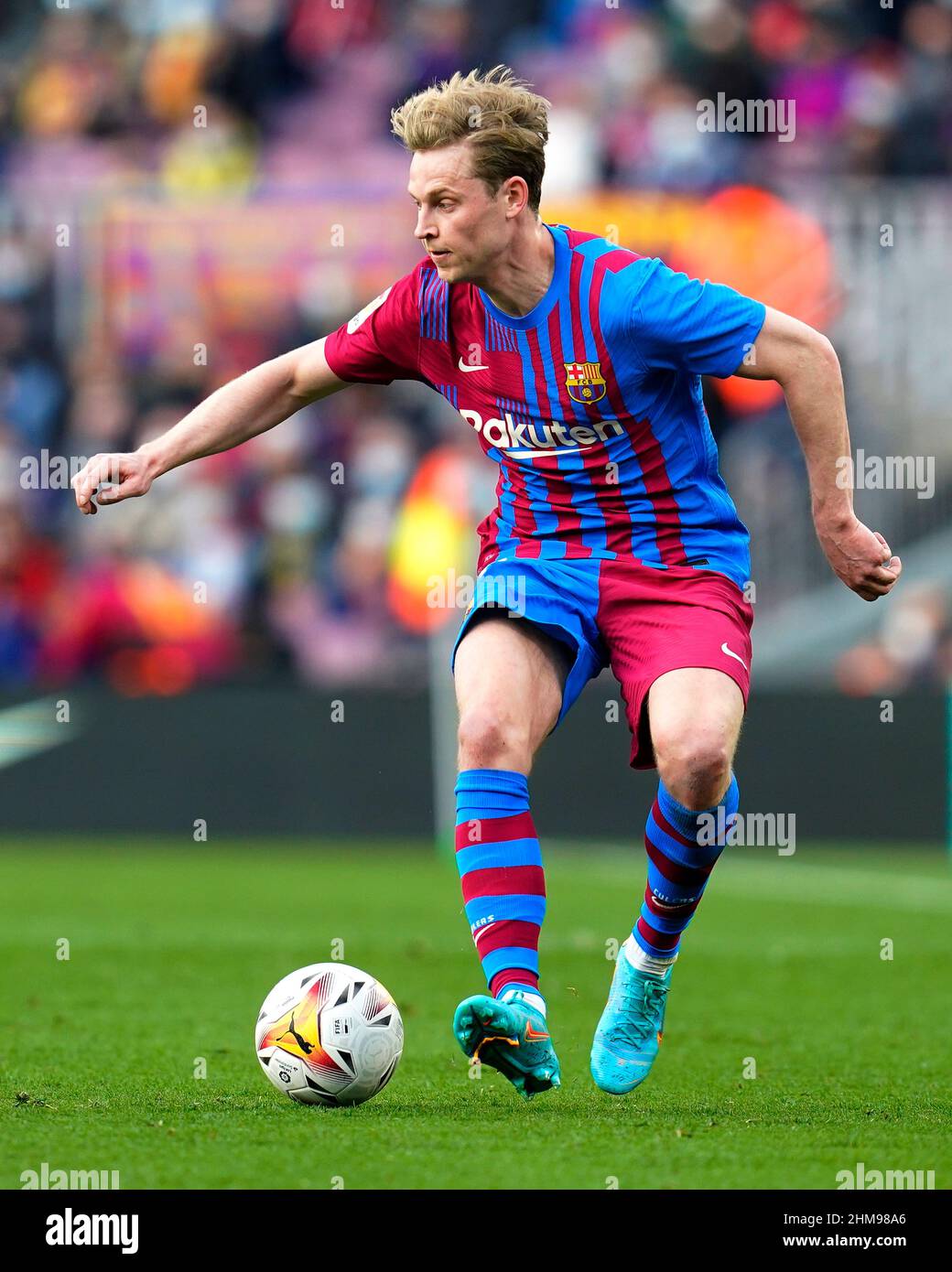 Frenkie De Jong Of Fc Barcelona Frenkie De Jong Of Fc Barcelona During The La Liga Match Between