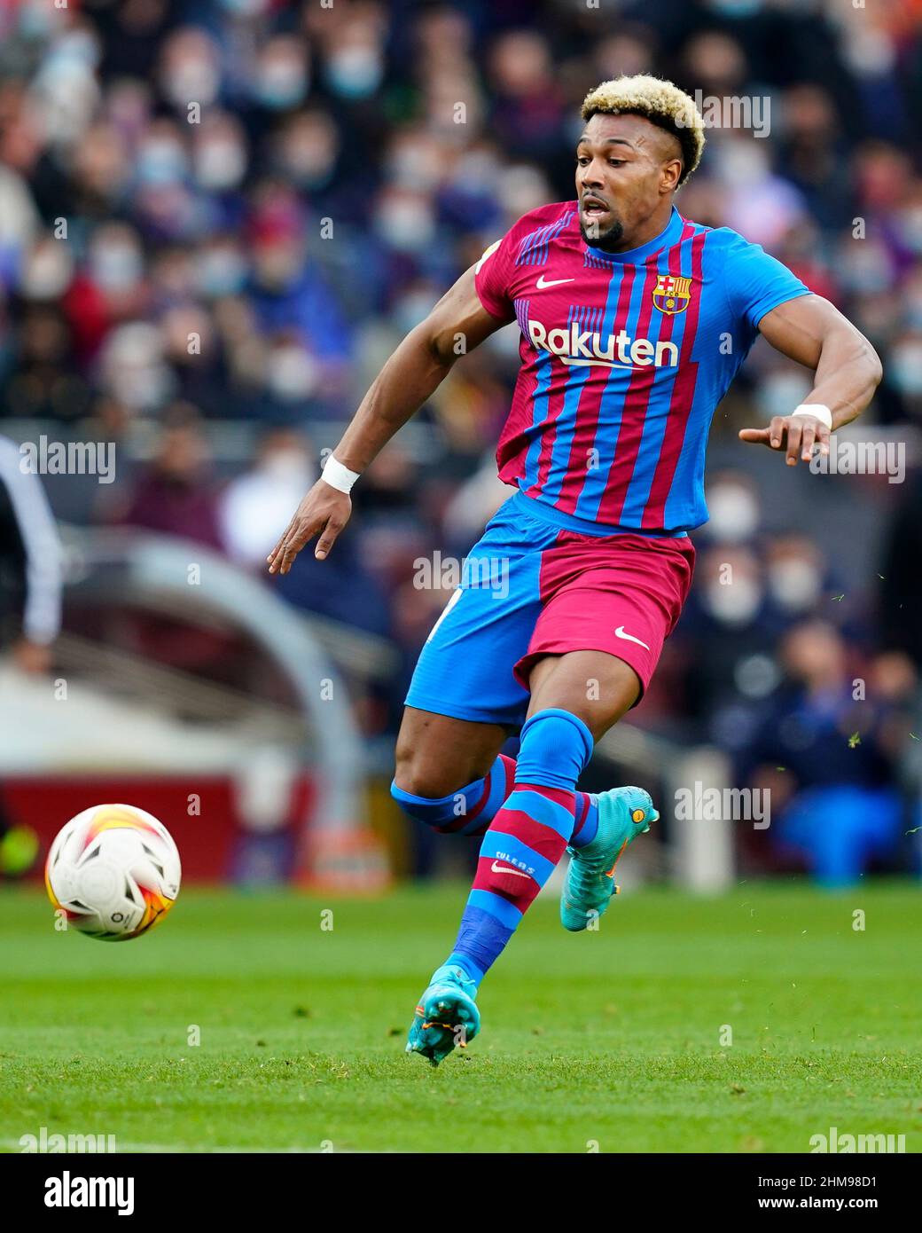 Adama Traore of FC Barcelona during the La Liga match between FC ...