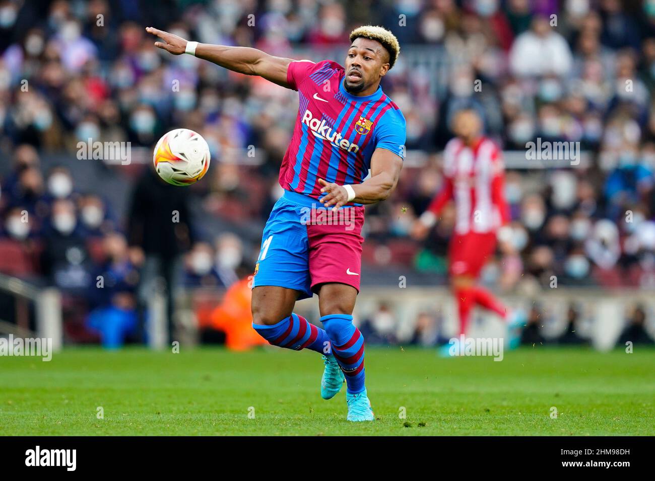 Adama Traore of FC Barcelona during the La Liga match between FC ...