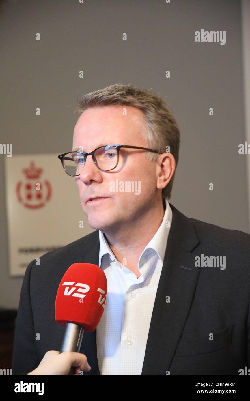 Copenhagen/Denmark./08 February 2022/. Denmark's new minister for ...