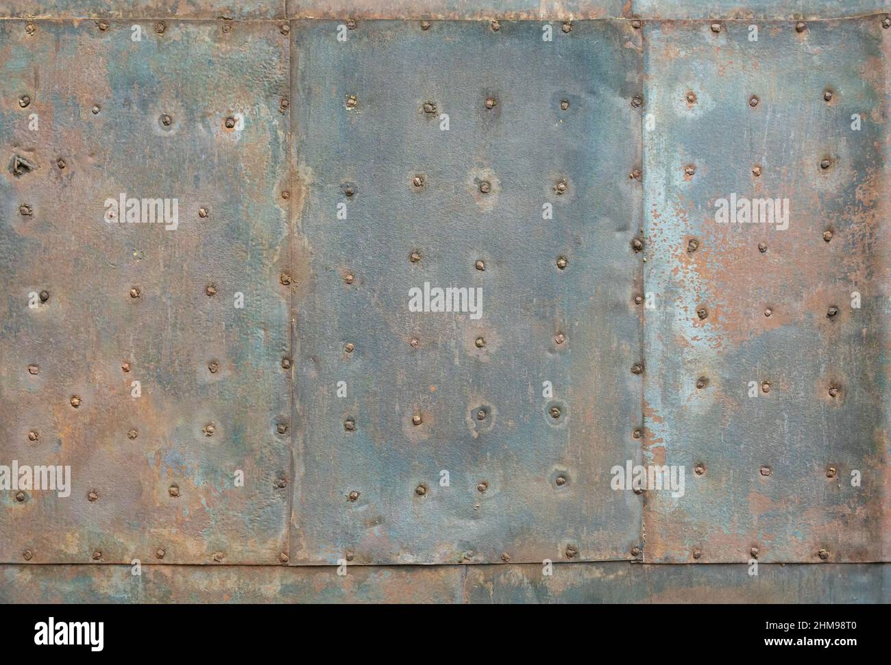 Background copper rivets hi-res stock photography and images - Alamy