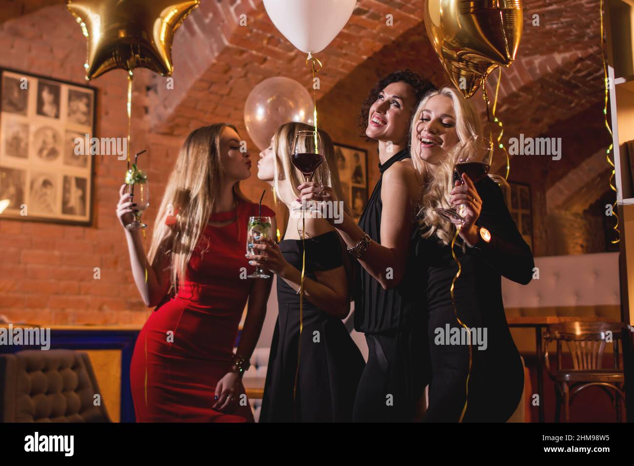 Women at birthday party hi-res stock photography and images - Alamy