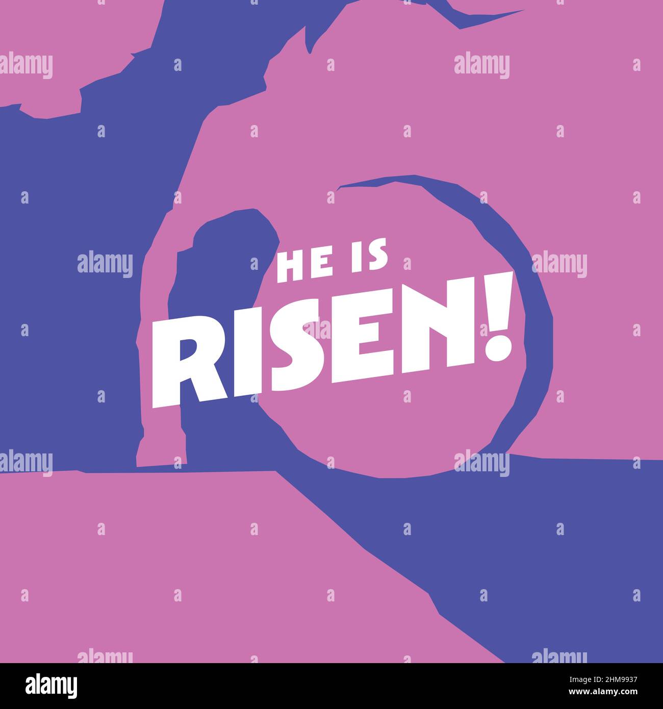 Resurrection square Stock Vector Images - Alamy