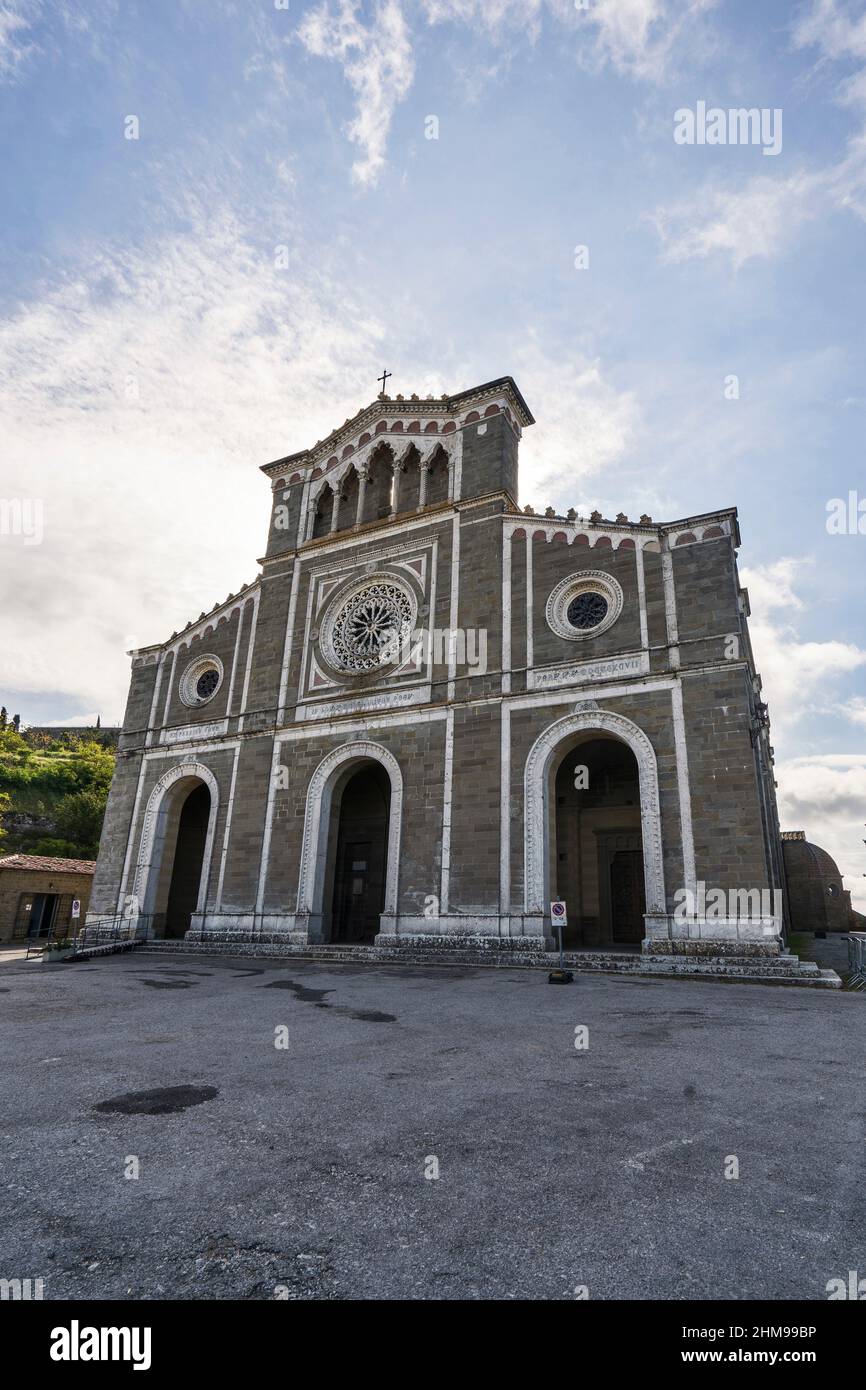 Piazza Santa Margherita square, Basilica of Santa Margherita church ...