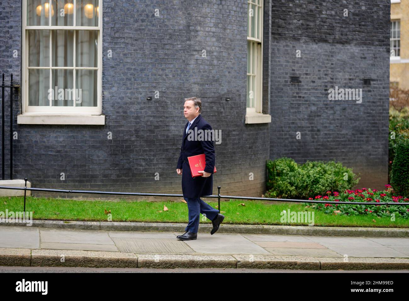 Downing Street, London, UK. 8th Feb, 2022. Nigel Adams MP, Minister of ...