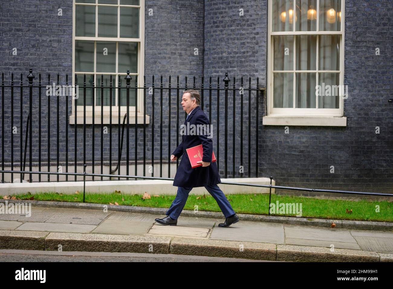 Downing Street, London, UK. 8th Feb, 2022. Nigel Adams MP, Minister of ...