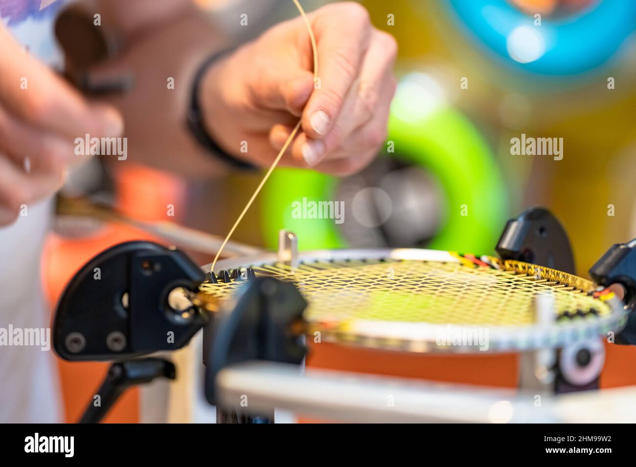 Broken badminton racket hi-res stock photography and images - Alamy