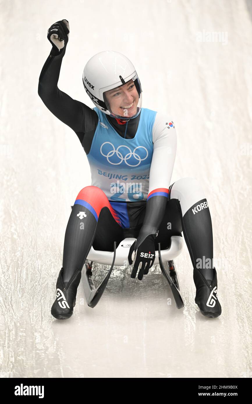 Yanqing, China. 08th Feb, 2022. Olympics, luge, single-seater, women ...
