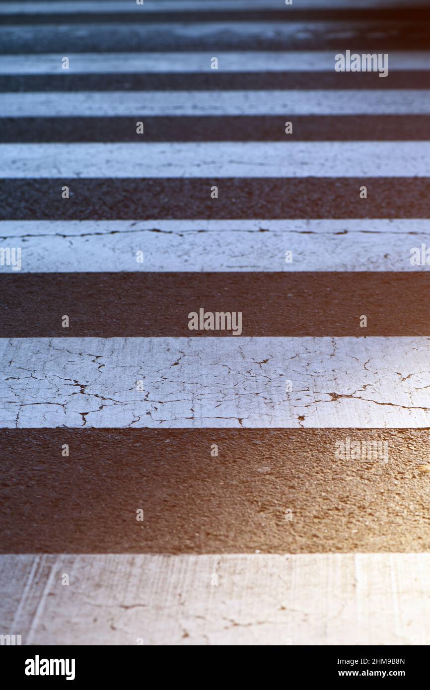 Pedestrian crossing as abstract background Stock Photo - Alamy