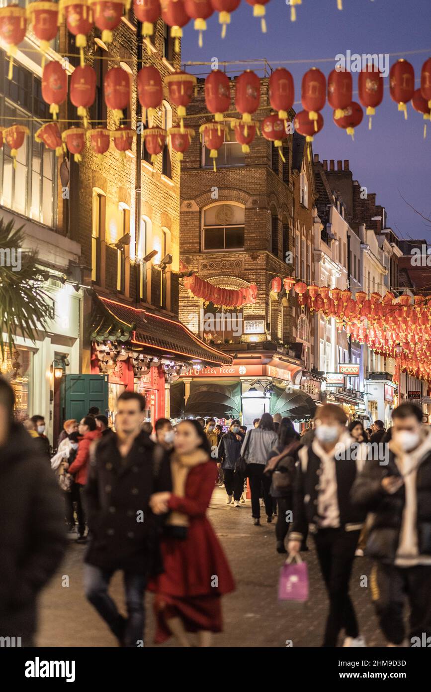 London around Chinatown Gerrard Street Stock Photo - Alamy