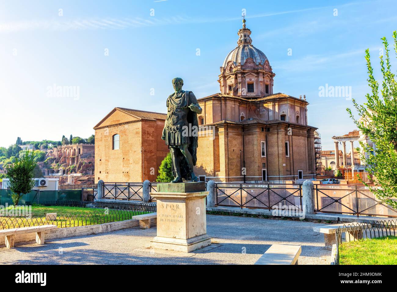 Antique trajan caesar statue hi-res stock photography and images - Alamy