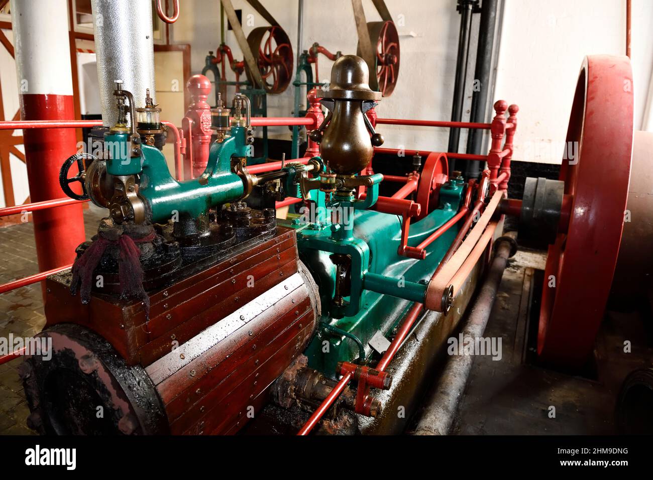 Steam Engine Hook Norton Brewery Hook Norton Oxfordshire England uk ...