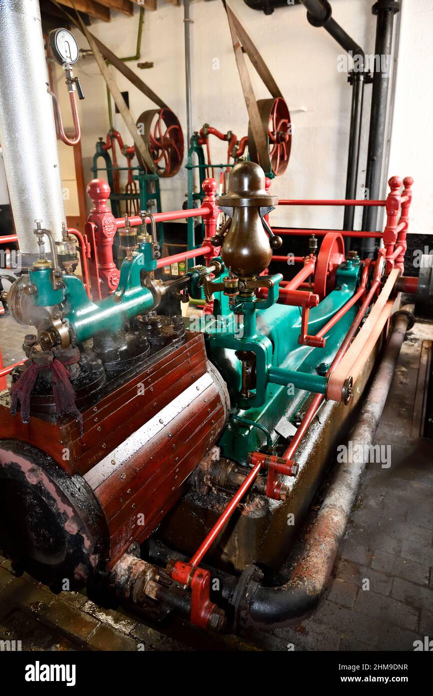 Steam Engine Hook Norton Brewery Hook Norton Oxfordshire England uk ...