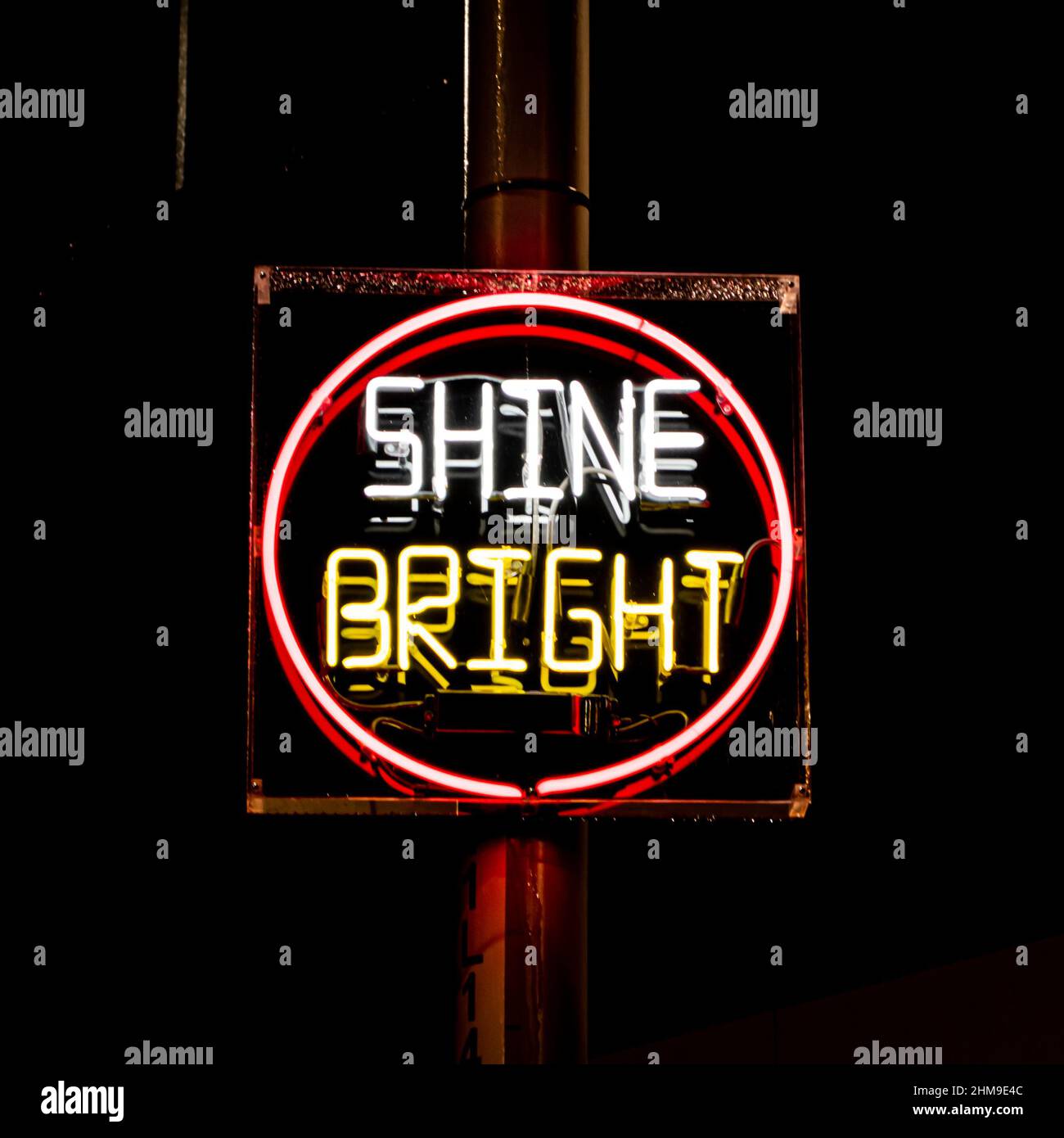 Raphael Daden's neon sign inspirational messages hosted on Lister Gate ...