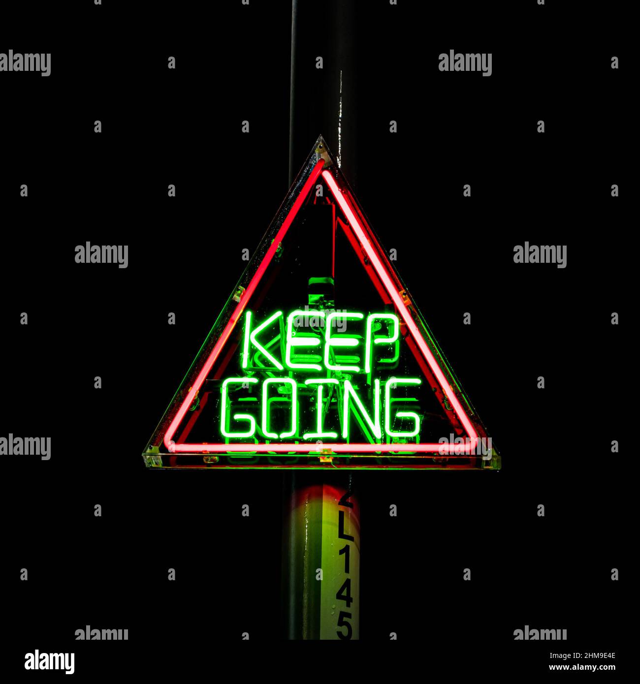 Raphael Daden's neon sign inspirational messages hosted on Lister Gate ...