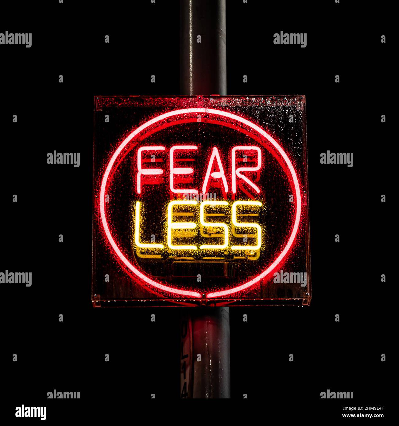 Raphael Daden's neon sign inspirational messages hosted on Lister Gate ...