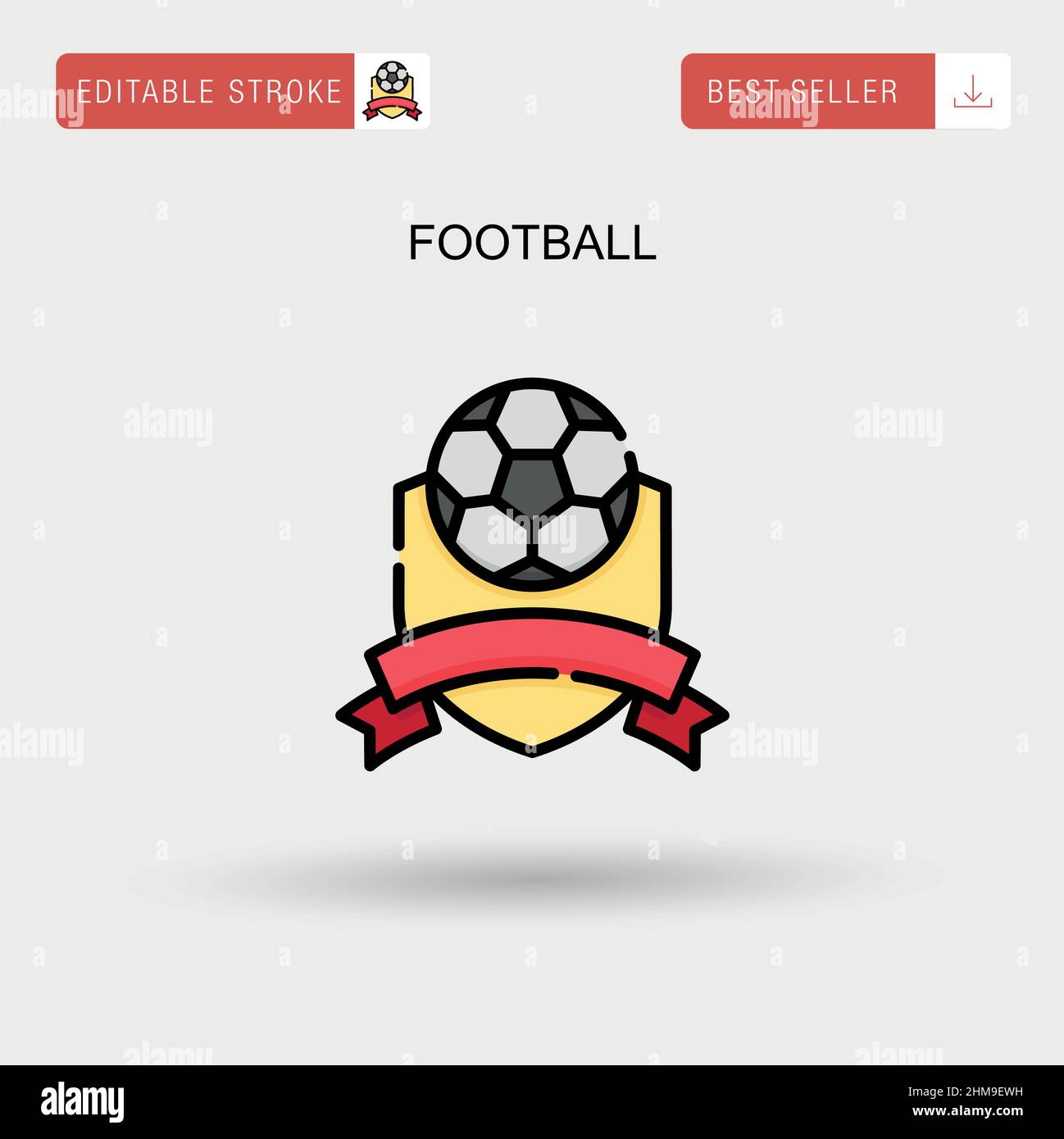 Logo stadium green football Stock Vector Images - Alamy