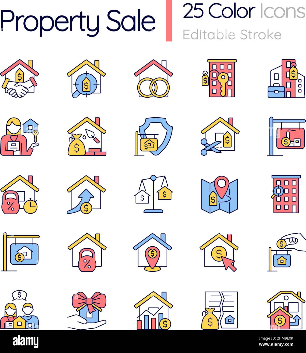 Land sale market Stock Vector Images - Alamy