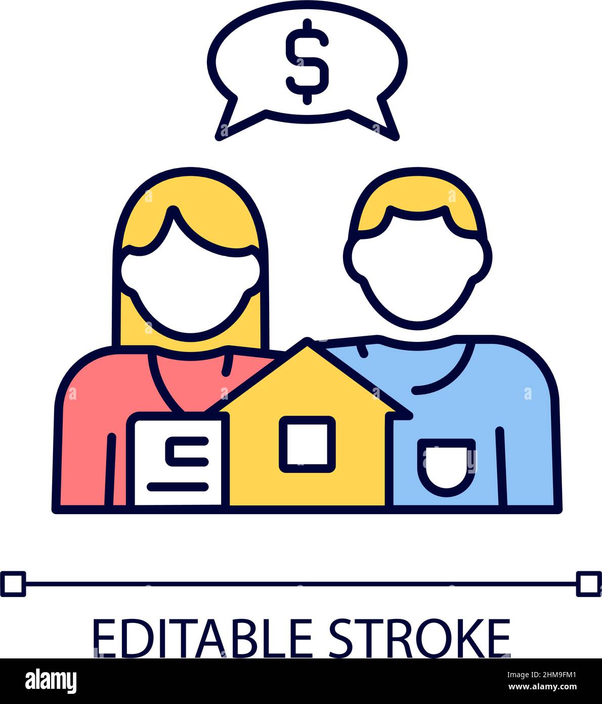 Negotiation offer Stock Vector Images - Alamy