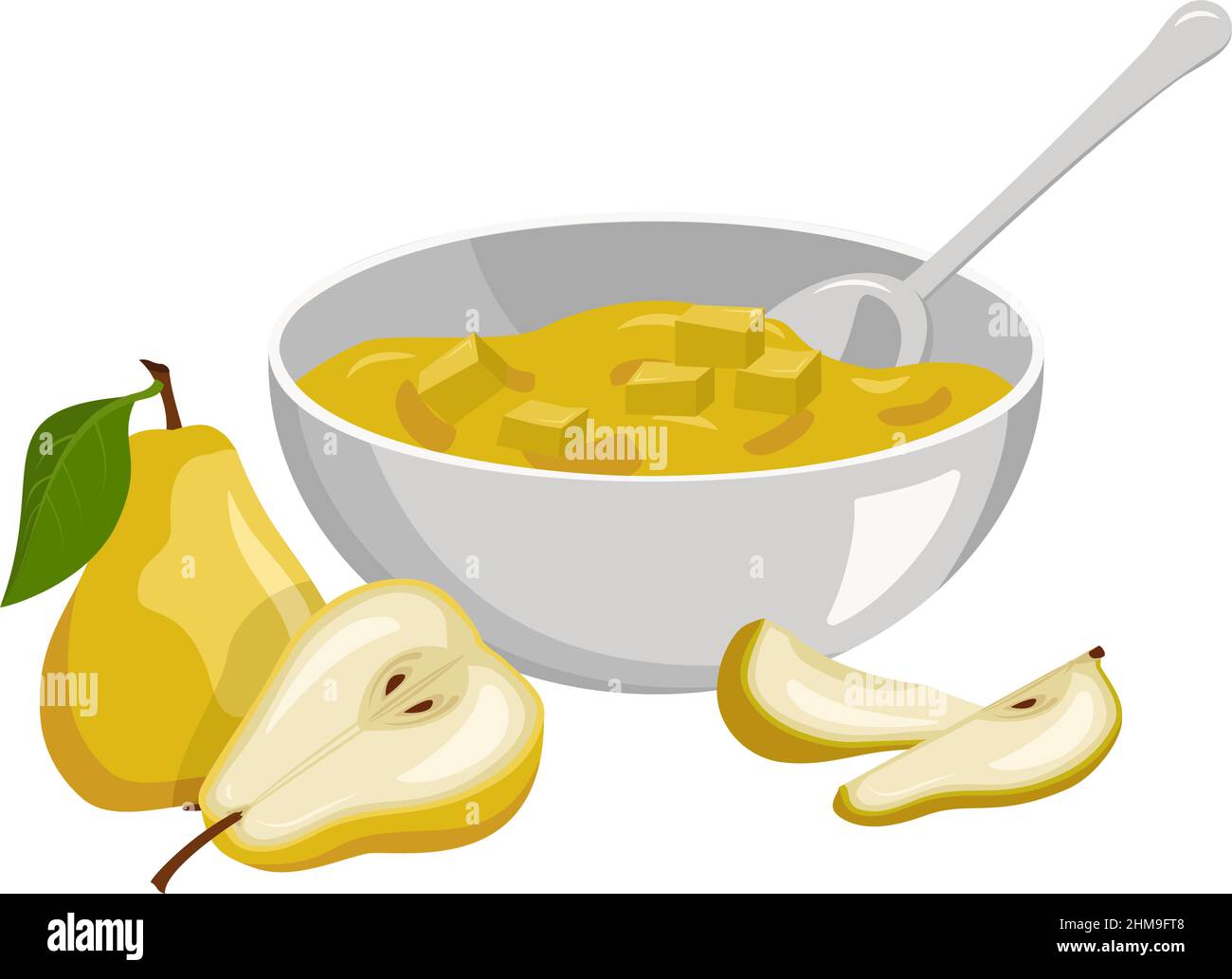 Bowl fresh ripe whole Stock Vector Images - Alamy